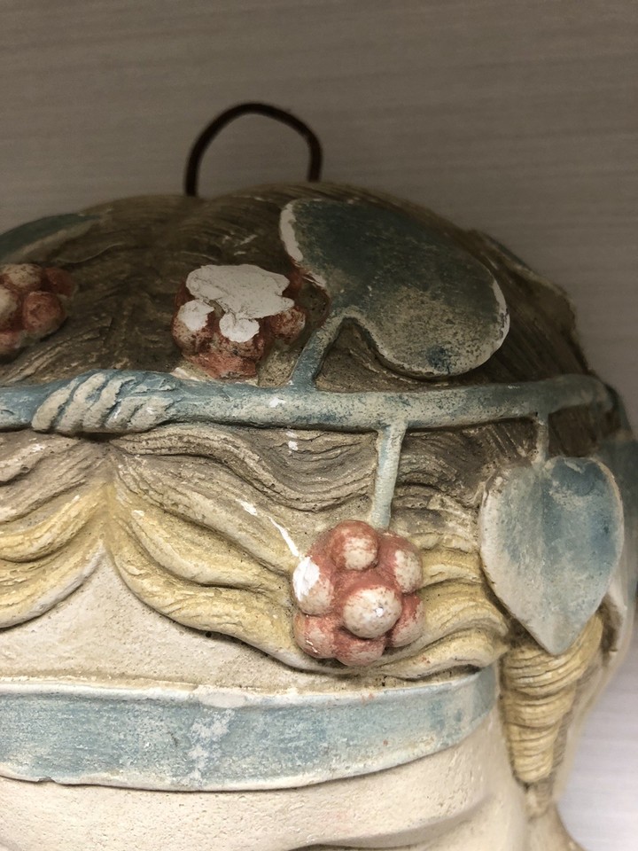 Greek God Dionysus Mask Head Sculpture Museum Stamped Hand Made In ...