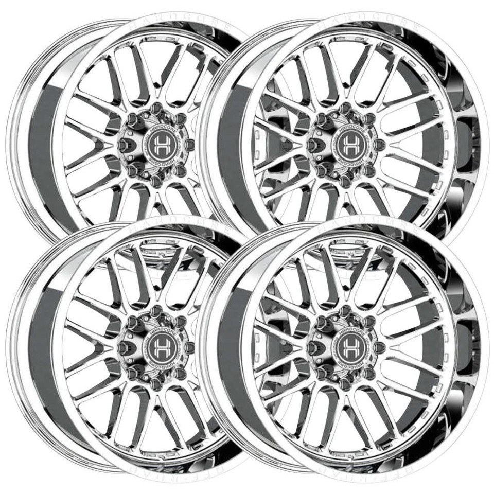 22 inch 22x12 Hardcore HC102 Chrome wheel rim 6x5.5 6x139.7 -44 | eBay