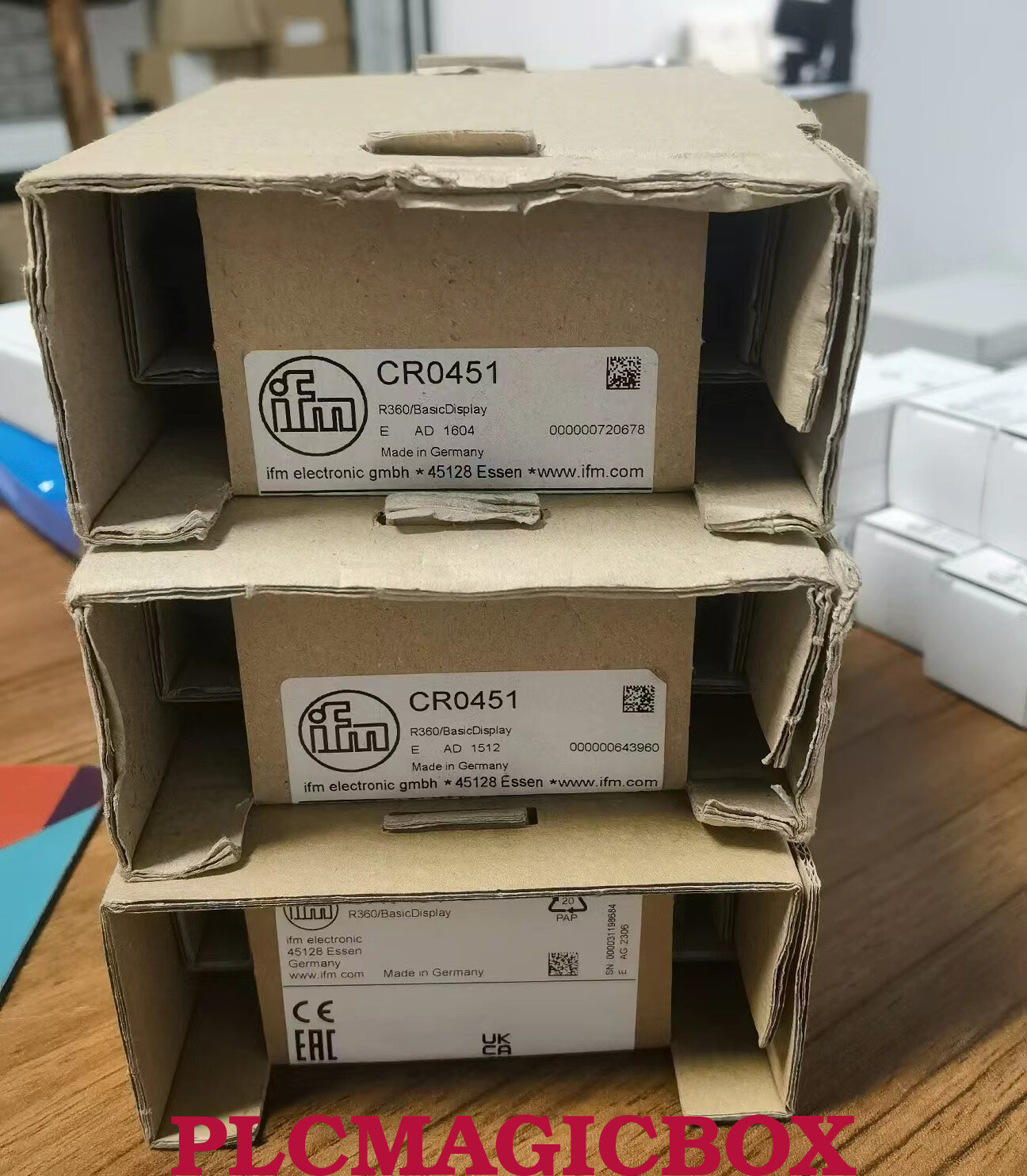 NEW IFM CR0451 R360 Programmable Graphic Display 2.8" 8-32VDC Expedited ...