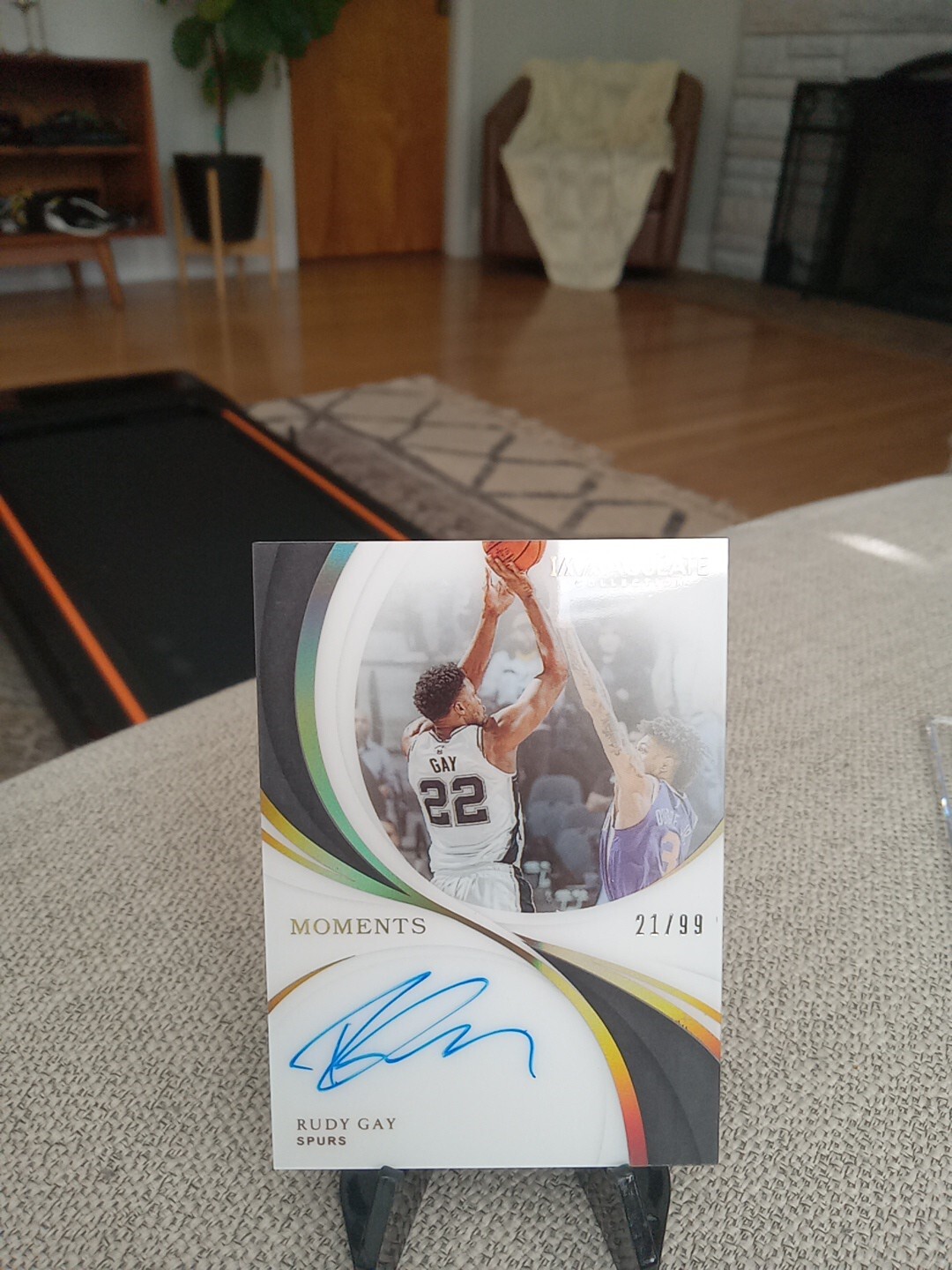 2018-19 Panini Immaculate Collection - Immaculate Moments #IM-RGY Rudy ...