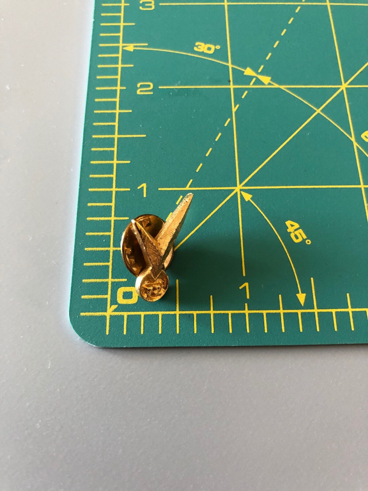 Vintage Check Mark Pin “72” Goldtone | eBay