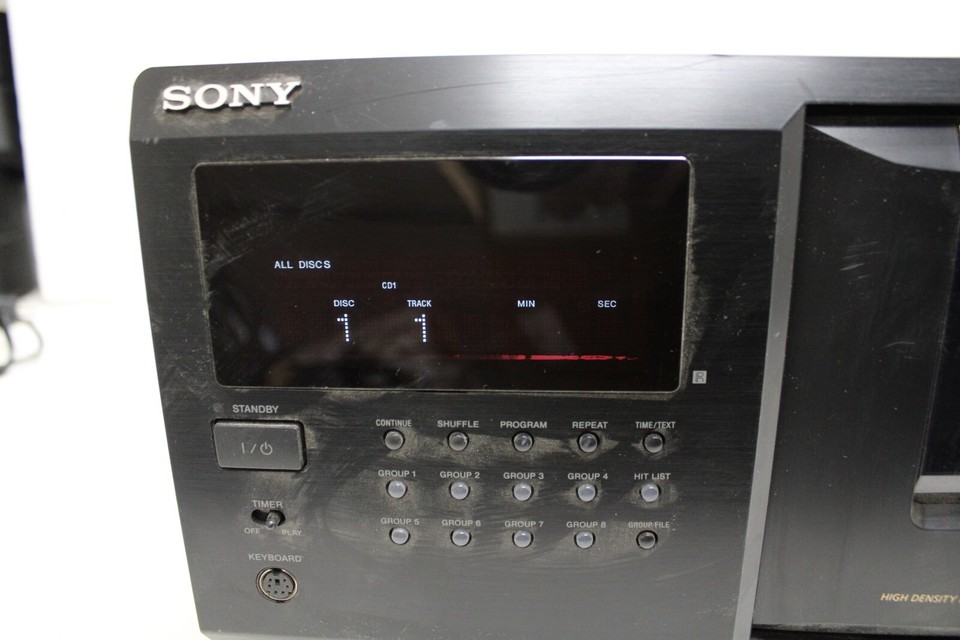 Sony CDP-CX300 Mega Storage Compact Disc 300 CD Changer Player AS IS ...