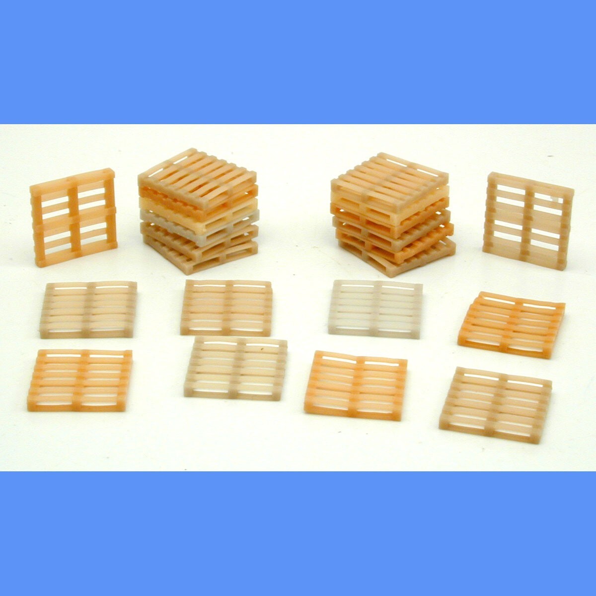 PALLET PALLETS 48" X 48" QUANTITY 24 RESIN HO SCALE 1/87 | eBay