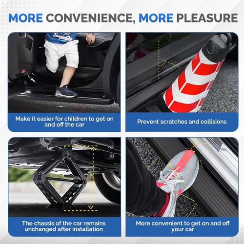 Running Board Side Step for 2022-2025 Jeep Grand Cherokee 2-Row Exclude ...