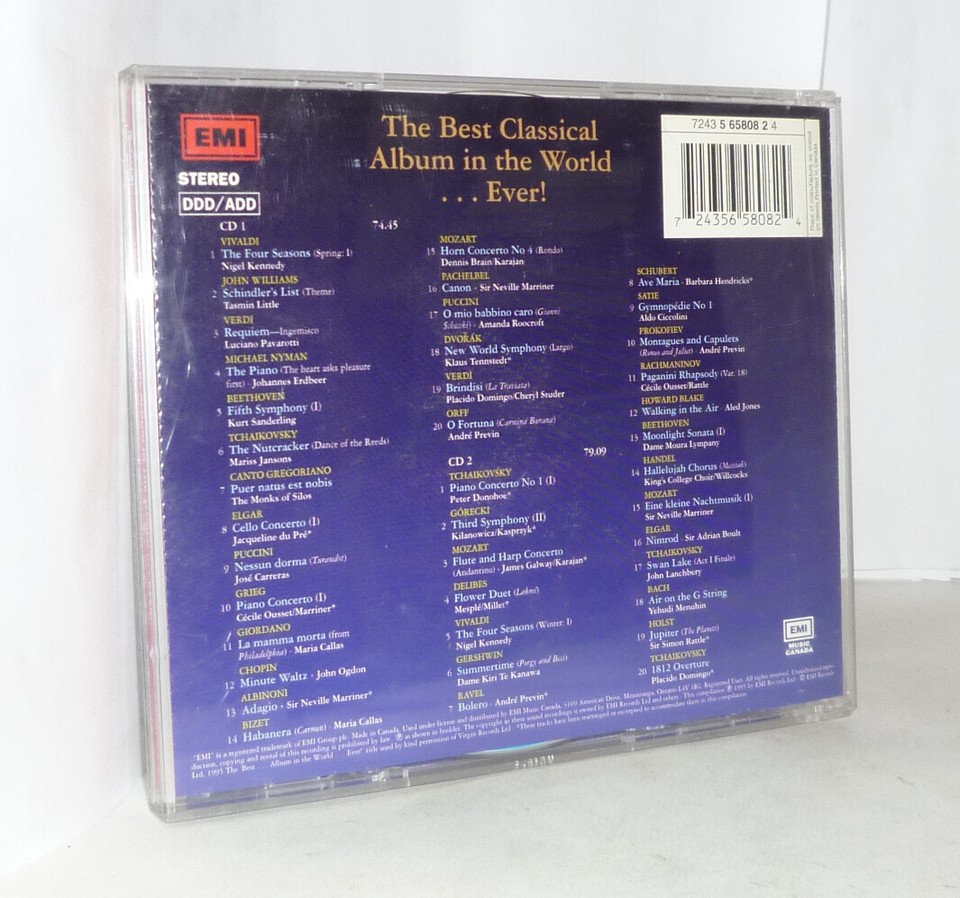The Best Classical Album In The World... Ever! - Double CD 40 Tracks ...