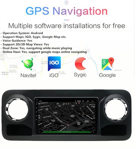 For 2018-22 Mercedes-Benz Sprinter Android 11 Car Stereo Radio GPS ...