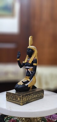 Egyptian Goddess Maat Statue from Stone , Handmade Egyptian Goddess ...