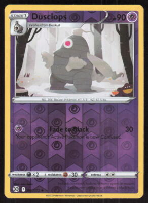 SWSH09: Brilliant Stars #061/172 Dusclops Reverse Holo | eBay