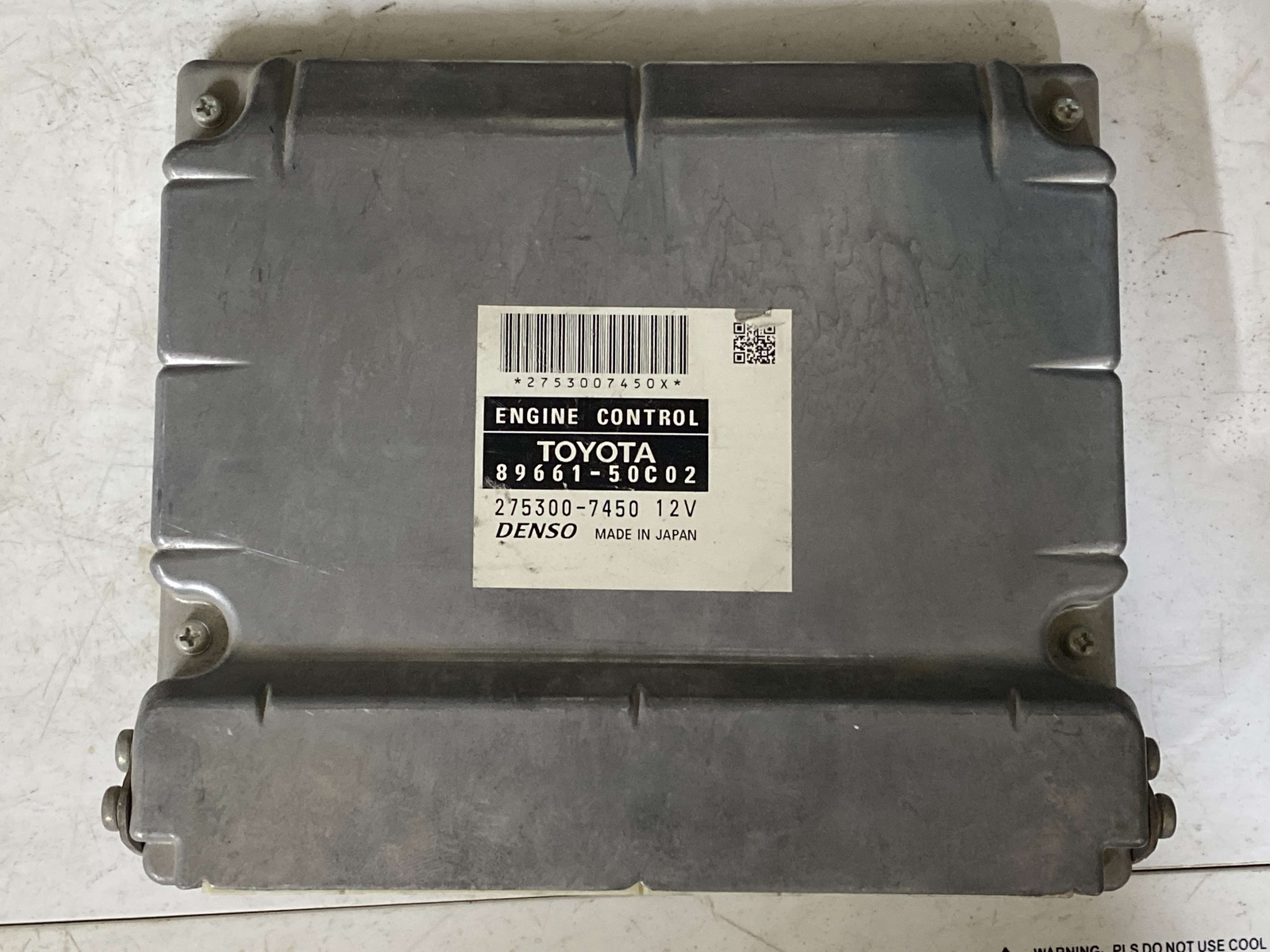 Lexus LS460 08/2006-08/2008 ENGINE CONTROL UNIT ECU 89661-50C02 | eBay