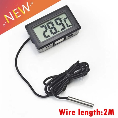 Digital Thermometer LCD -50 to 110°C for Car Interior with Temperature ...