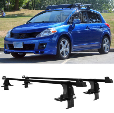 2004-2012 Nissan Versa 54" Top Roof Rack Cross Bars Cargo Carrier W ...