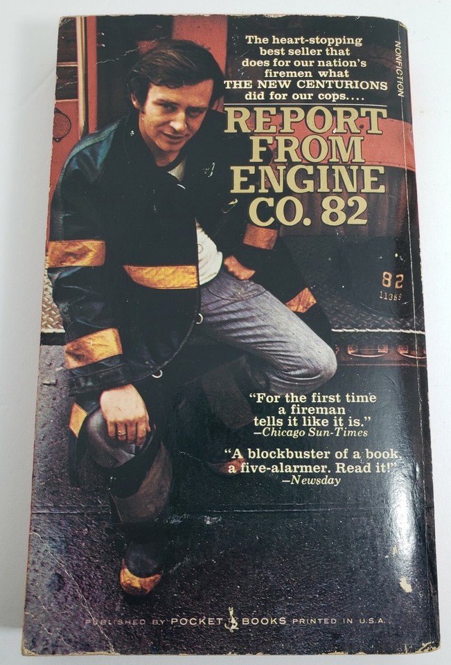 Report From Engine Co. 82 by Dennis Smith Mass Market Paperback ...