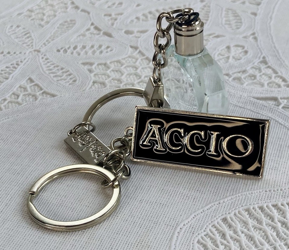 Two Harry Potter Keychains Patronus & Accio Fun Keychains! | eBay