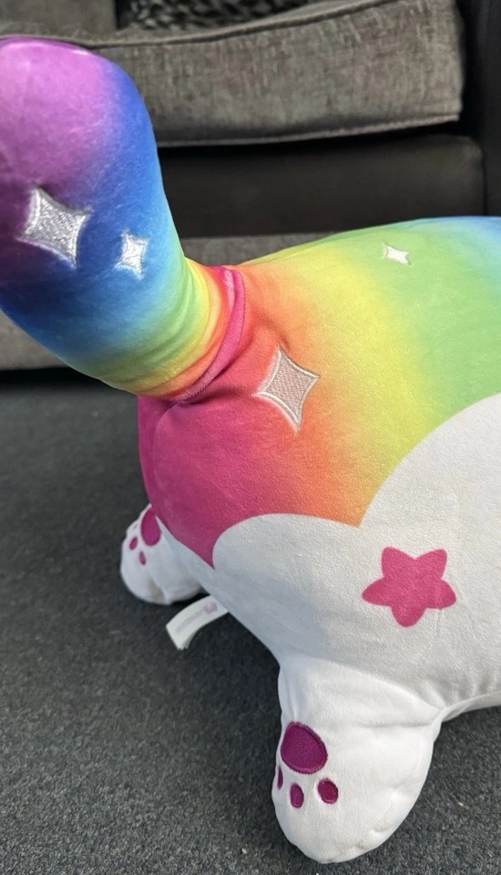 Jumbo Aphmau MeeMeows Galaxy Cat - Rainbow Cat Huge Squishmallow Plush ...