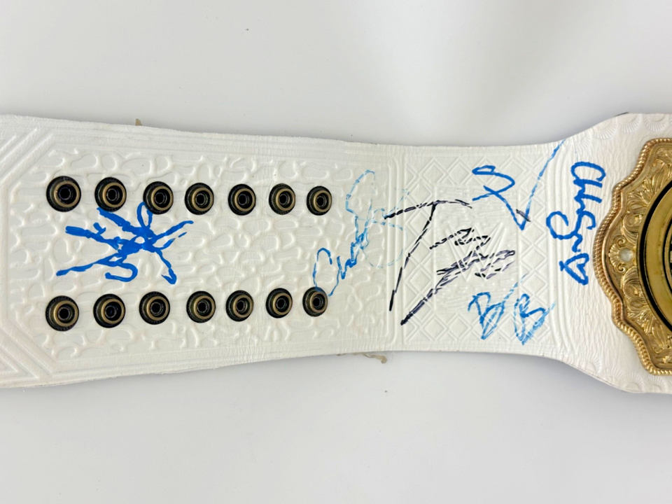 13 SIGNED WWE STEPHANIE VAQUER ALEXA BLISS RHEA RIPLEY TIFFANY STRATTON ...