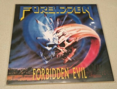 FORBIDDEN ‎– Forbidden Evil, RARE Limited Edition BLUE Vinyl, Reissue ...