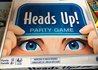 Heads Up! Family Party Game Trivia As seen on Ellen 2nd Edition | eBay