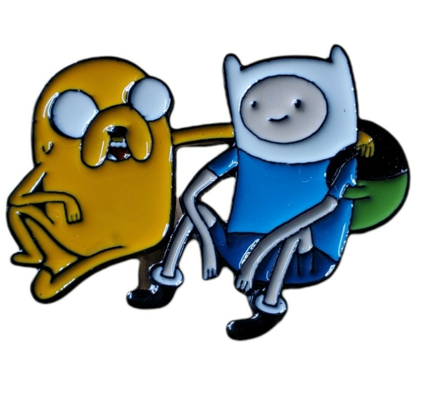 Adventure Time Jake and Finn metal Pin | eBay