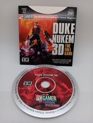 PC Gamer Demo Disc 7.2 May 2001 Duke Nukem 3D Full Game | eBay