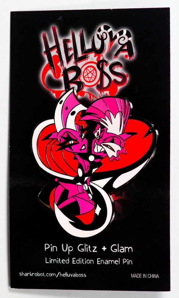 Helluva Boss Pin-Up Glitz + Glam Enamel Pin - LIMITED EDITION - SOLD ...