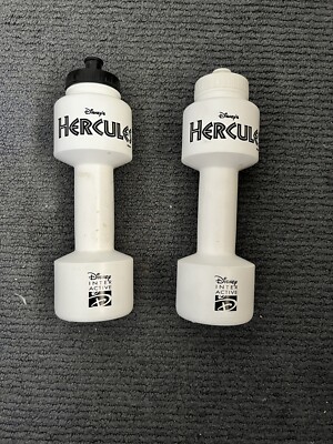 Disney Hercules/DI Dumbbell Water Bottles | eBay