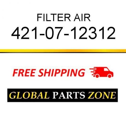 421-07-12312 - FILTER, AIR 4210712312 fits KOMATSU | eBay