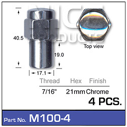 NICE PRODUCTS Mag Nuts M100-4 M100-4 | eBay