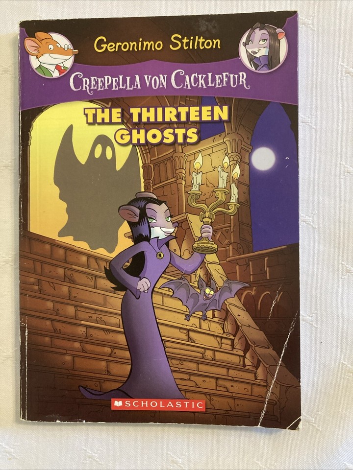 Geronimo Stilton Book Lot of 6 Chapter Books Scholastic Thea Creepella ...