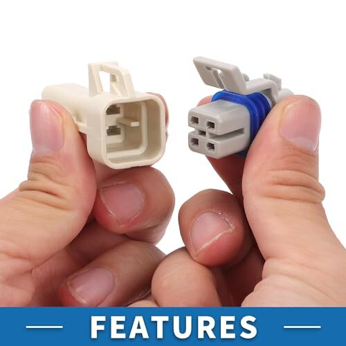 4 Pin Oxygen Sensor Connector 1.5mm Series O2 Male Female Plug for GM ...