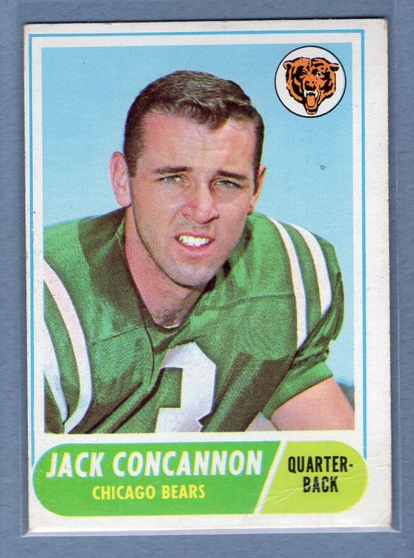 1968 Topps #153 Jack Concannon(cr) G-VG GO205 | eBay