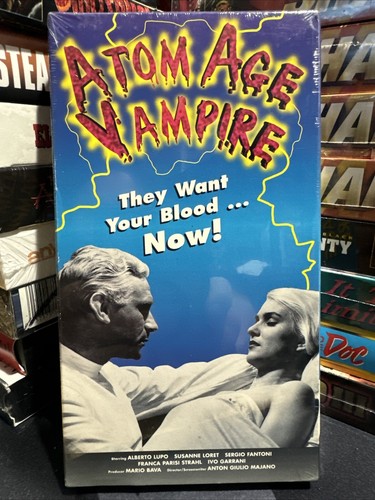 Atom Age Vampire 1960 VHS Alberto Lupo Italian Sci-Fi Horror B-Movie ...