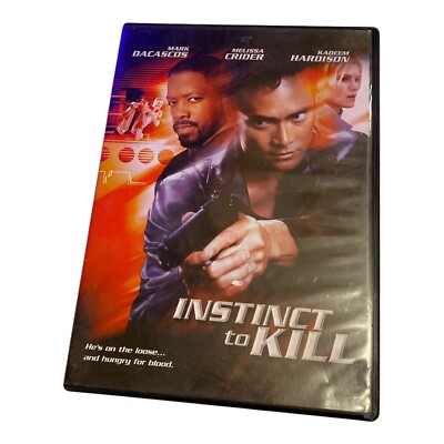 Instinct To Kill (DVD, 2002) DEJ Productions - Mark Dacascos - Clean! | eBay