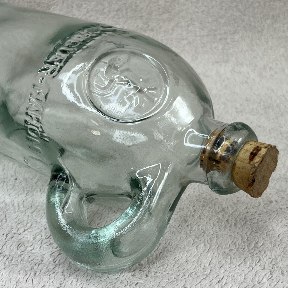 Vintage Gin Xoriguer-Mahon Glass Bottle w/Cork-Menorca, Spain-16oz-Vtg ...