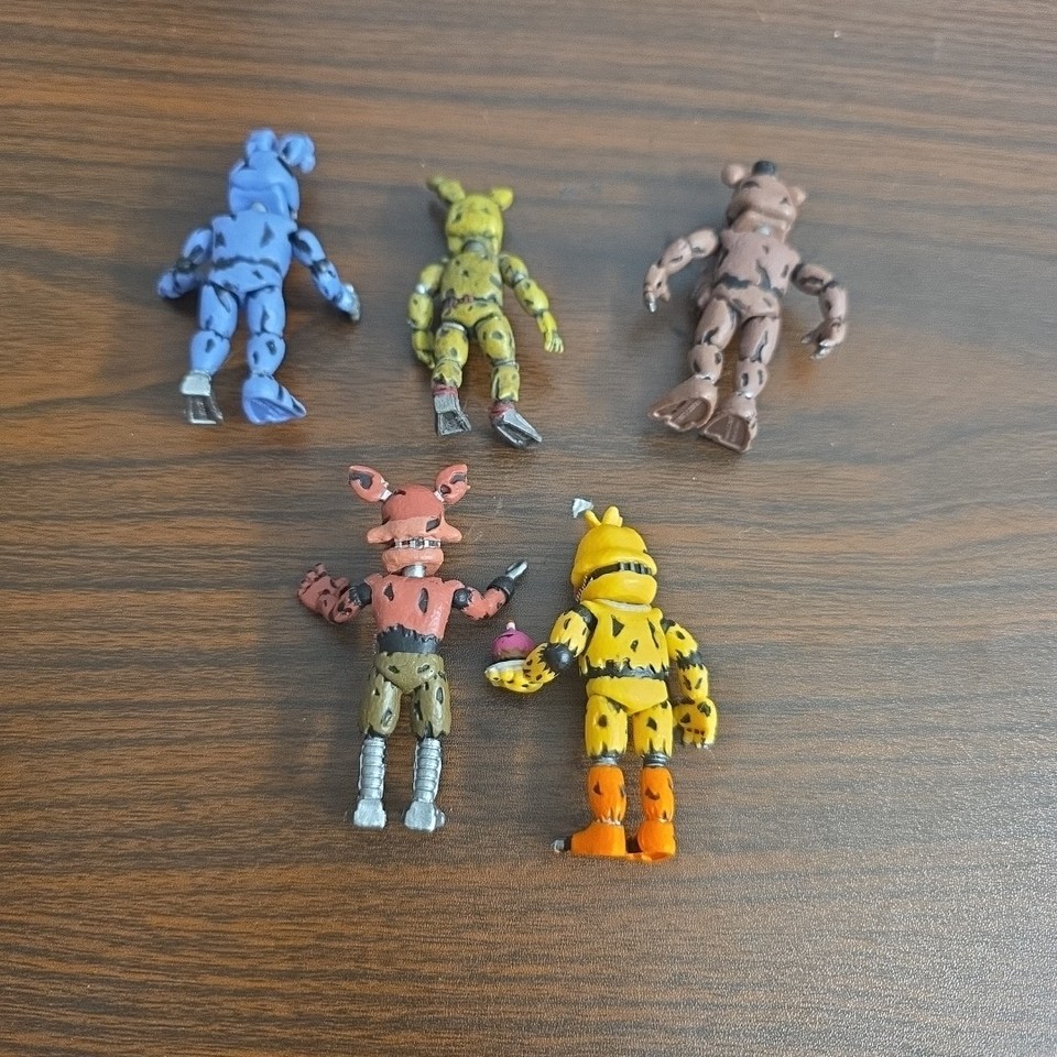 Funko Mini Figure Lot Five Nights at Freddy's FNAF Nighmare Funtime ...