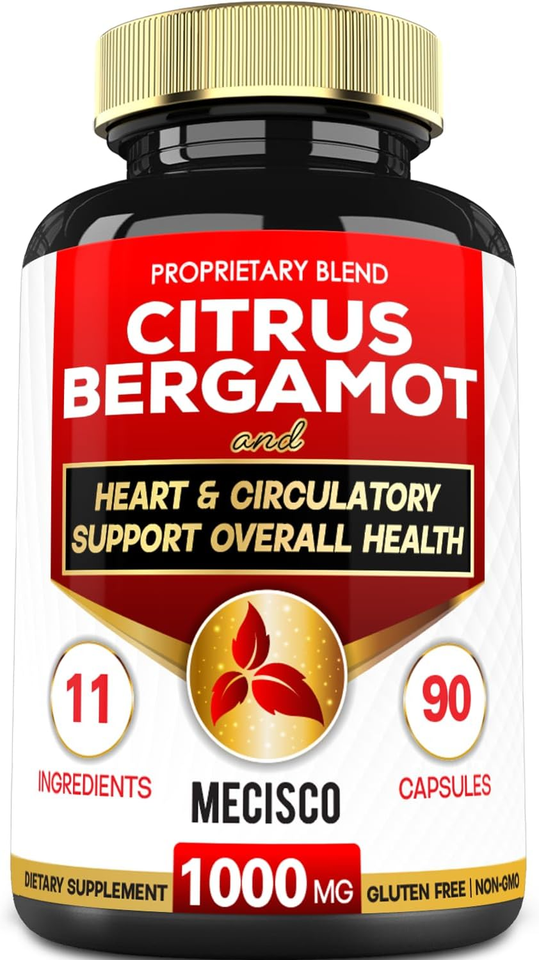 11In1 Citrus Bergamot Supplement with Black Chokeberry, Berberine Hcl ...