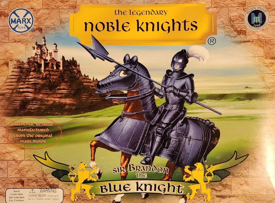 2000 Reissue Sir Brandon The Blue Knight - Legendary Noble Knights by ...