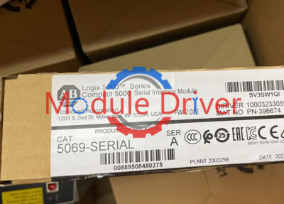 NEW Factory Sealed AB 5069-SERIAL Compact Logix 5000 Interface Module ...