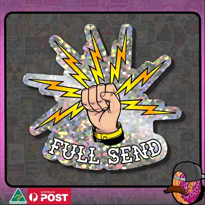 FULL SEND ELECTRIC - Vinyl sticker | eBay Australia