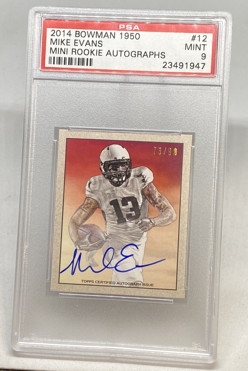 Mike Evans Autographed Memorabilia | Signed Photo, Jersey, Collectibles ...