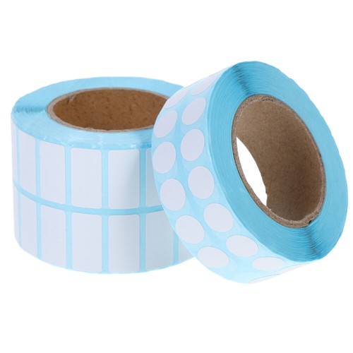 2 Rolls Painting Sticker Blank Writable Labels Adhesive Small | eBay
