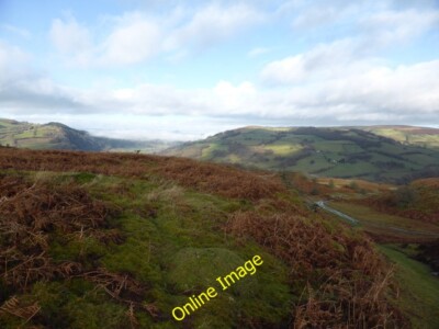 Photo 6x4 View to the Wye Valley from Aberedw Rocks on a January ...