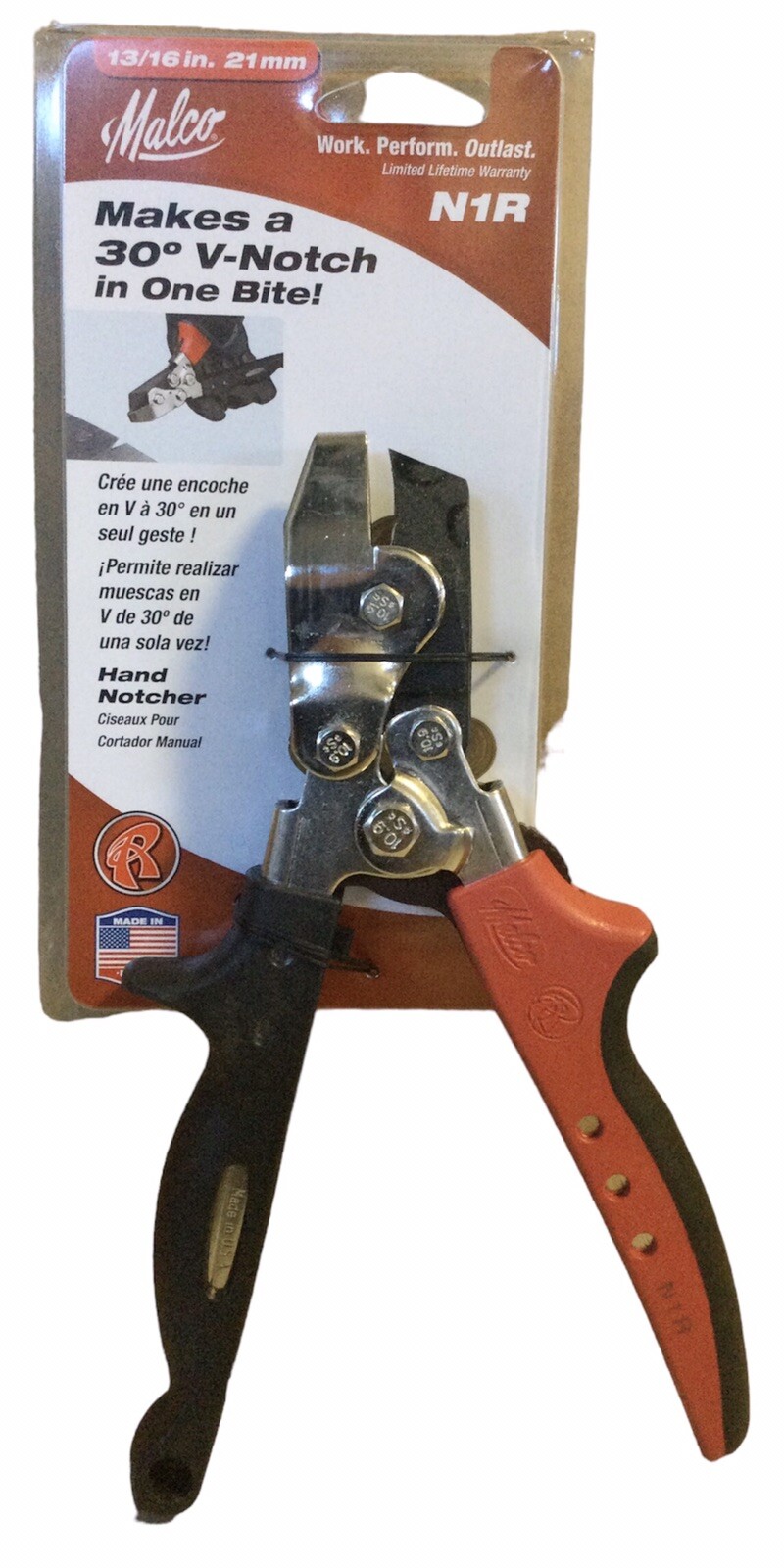 Malco Tools N1R Redline Hand Notcher for sale online | eBay