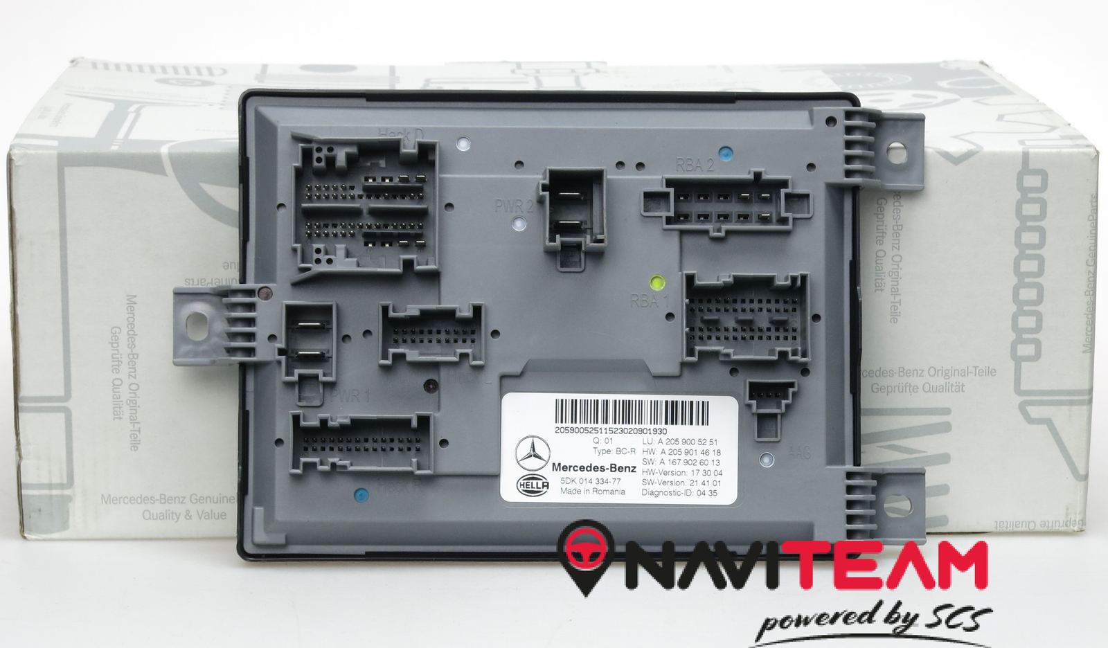 Rear SAM signal reading and actuation module Mercedes A2059005251 | eBay