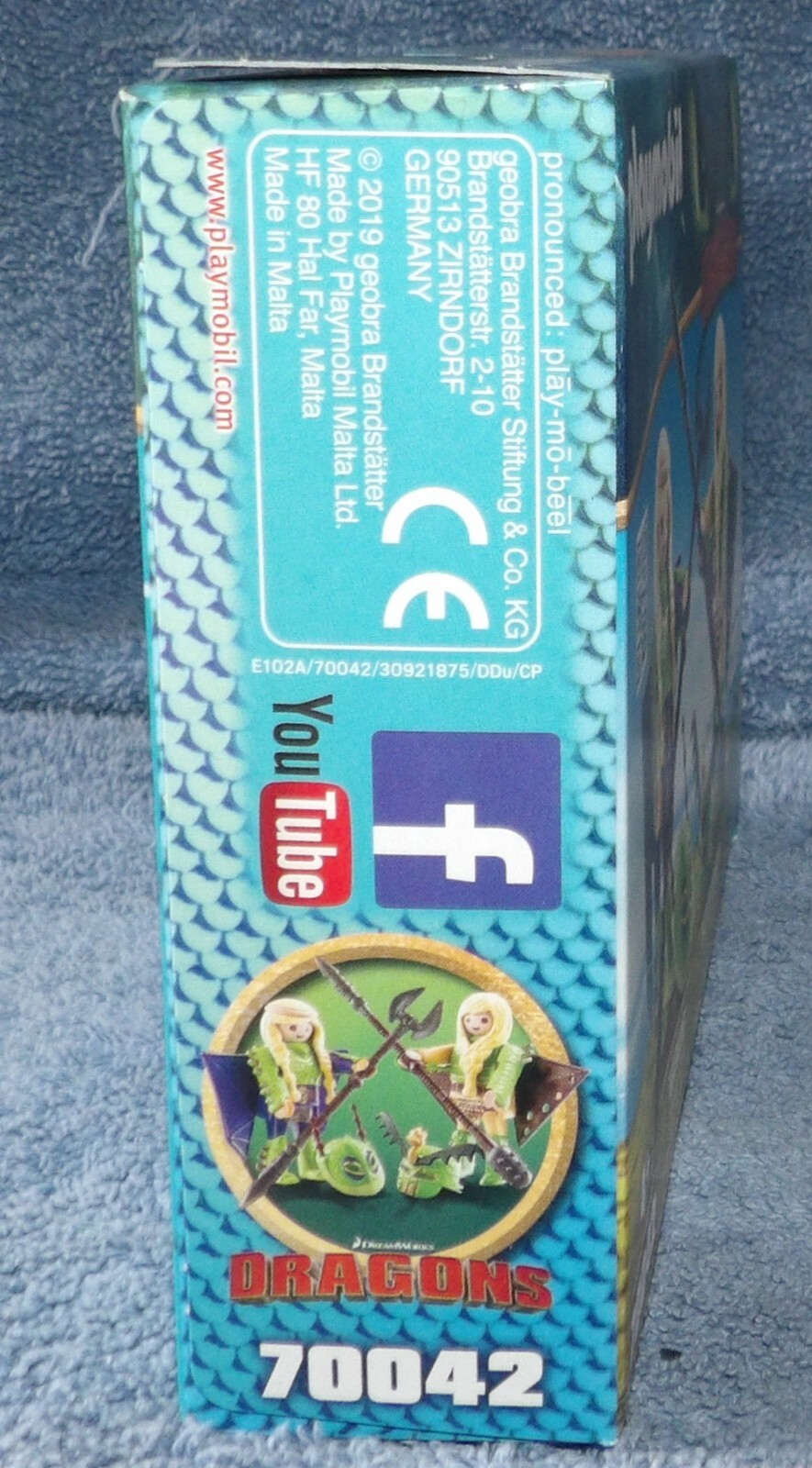 PLAYMOBIL DRAGONS RUFF NUT & TUFF NUT # 70042 | eBay