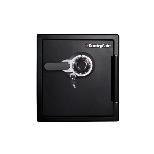 Safe Dial Lock Home Office Security Box Fireproof Waterproof 1.23 Cu Ft ...