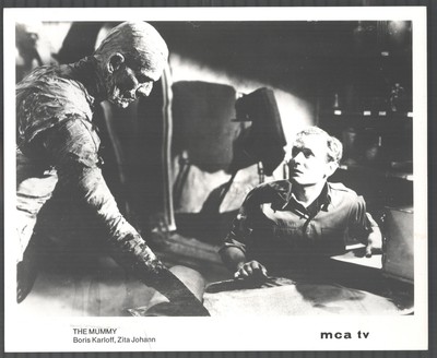 Mummy 8x10 Movie Still Horror Boris Karloff David Manners | eBay