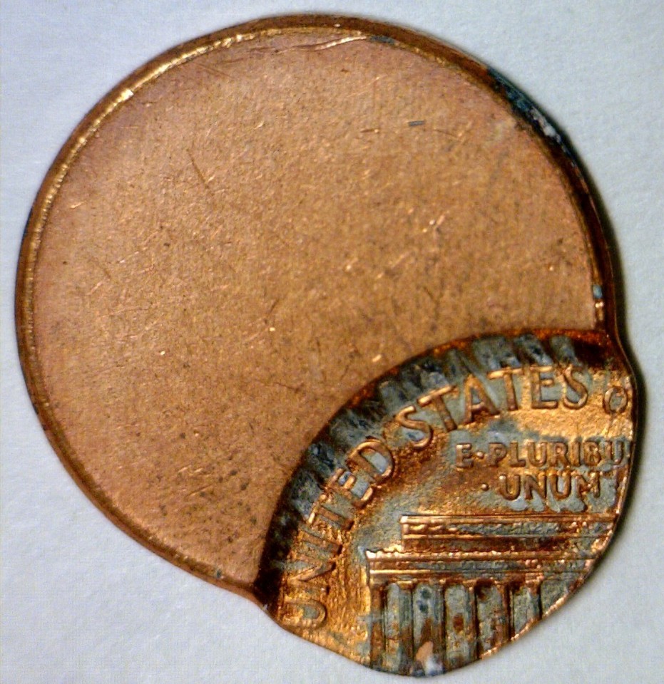 ERROR OFF CENTER Lincoln Cent NICE BU ++ RED O/C Coin NR FREE SHIP | eBay