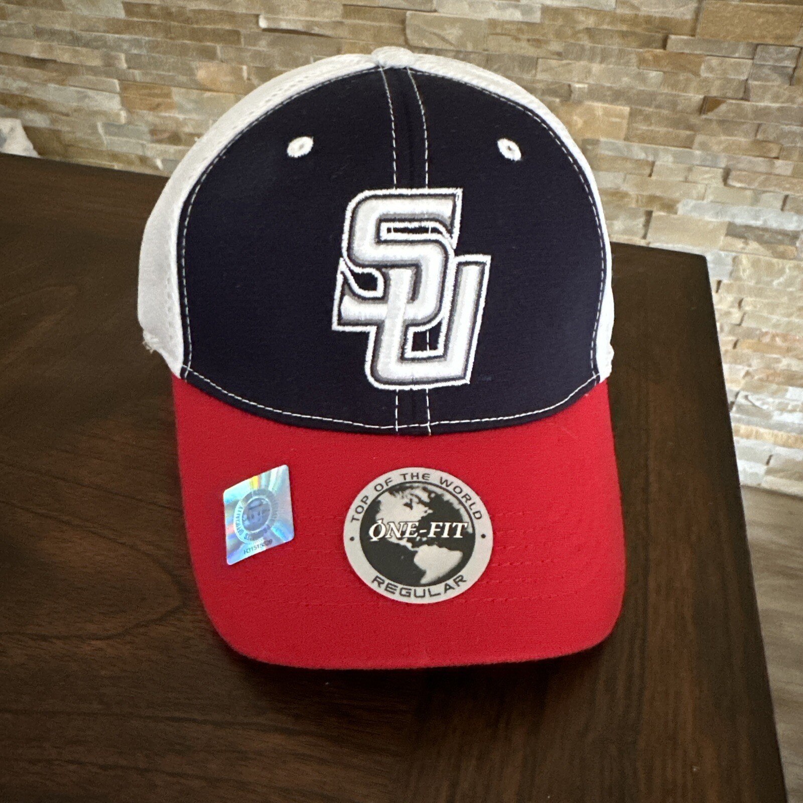 Samford University Bulldogs Baseball Cap Hat One Fit Stretch | eBay