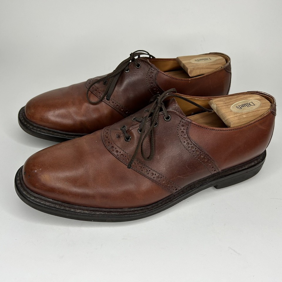 Allen Edmonds Shoes Men’s 10.5 D Shelton 4968 Leather Oxfords Lace Up ...