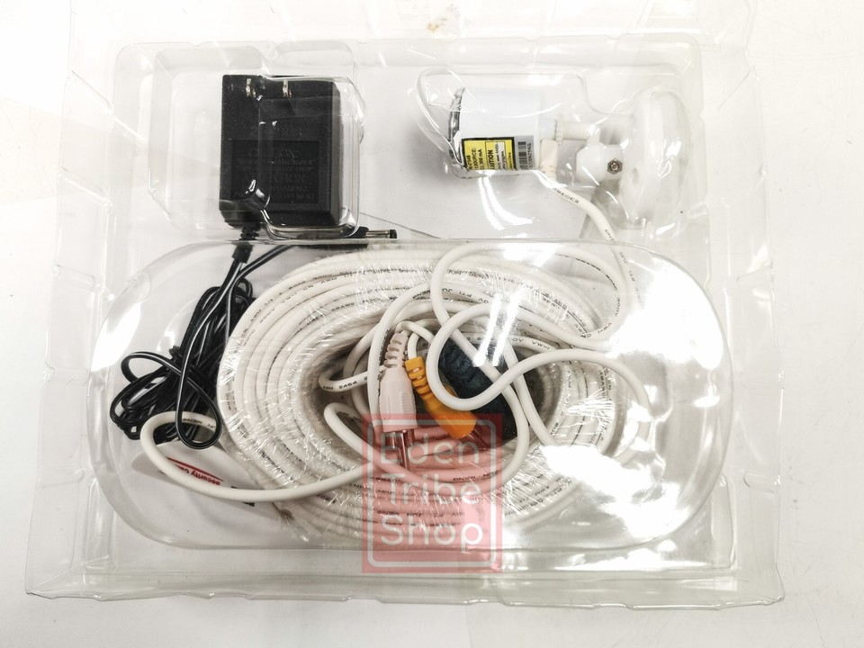 Weatherproof Single Security Camera-IP56- Black/White With Night Vision ...